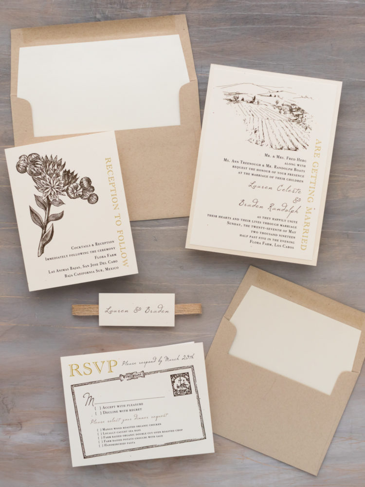 Rustic Farm Wedding Invitations Customizable | Beacon Lane