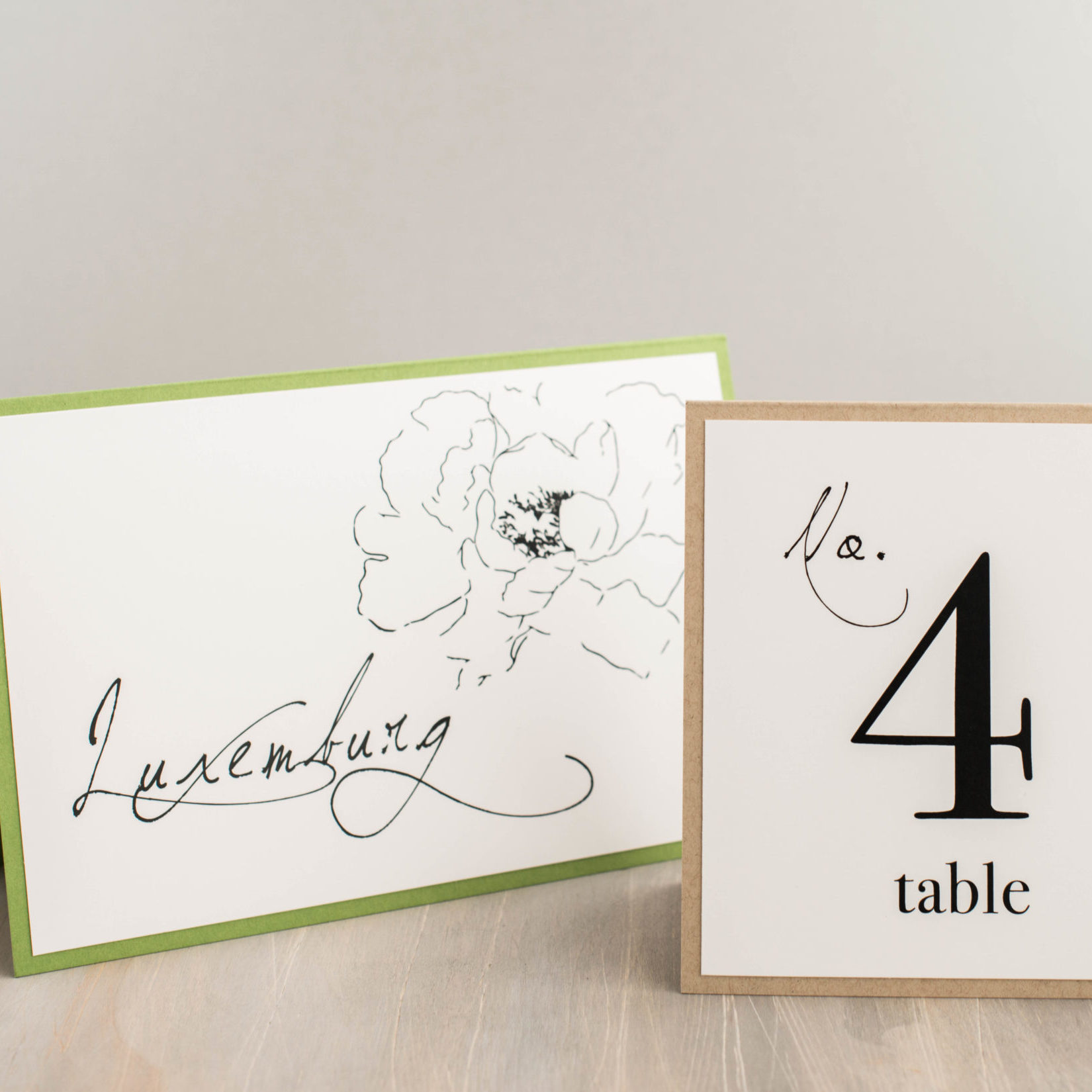 Simple Green Customizable Lace Mint & White Tented Table Numbers ...
