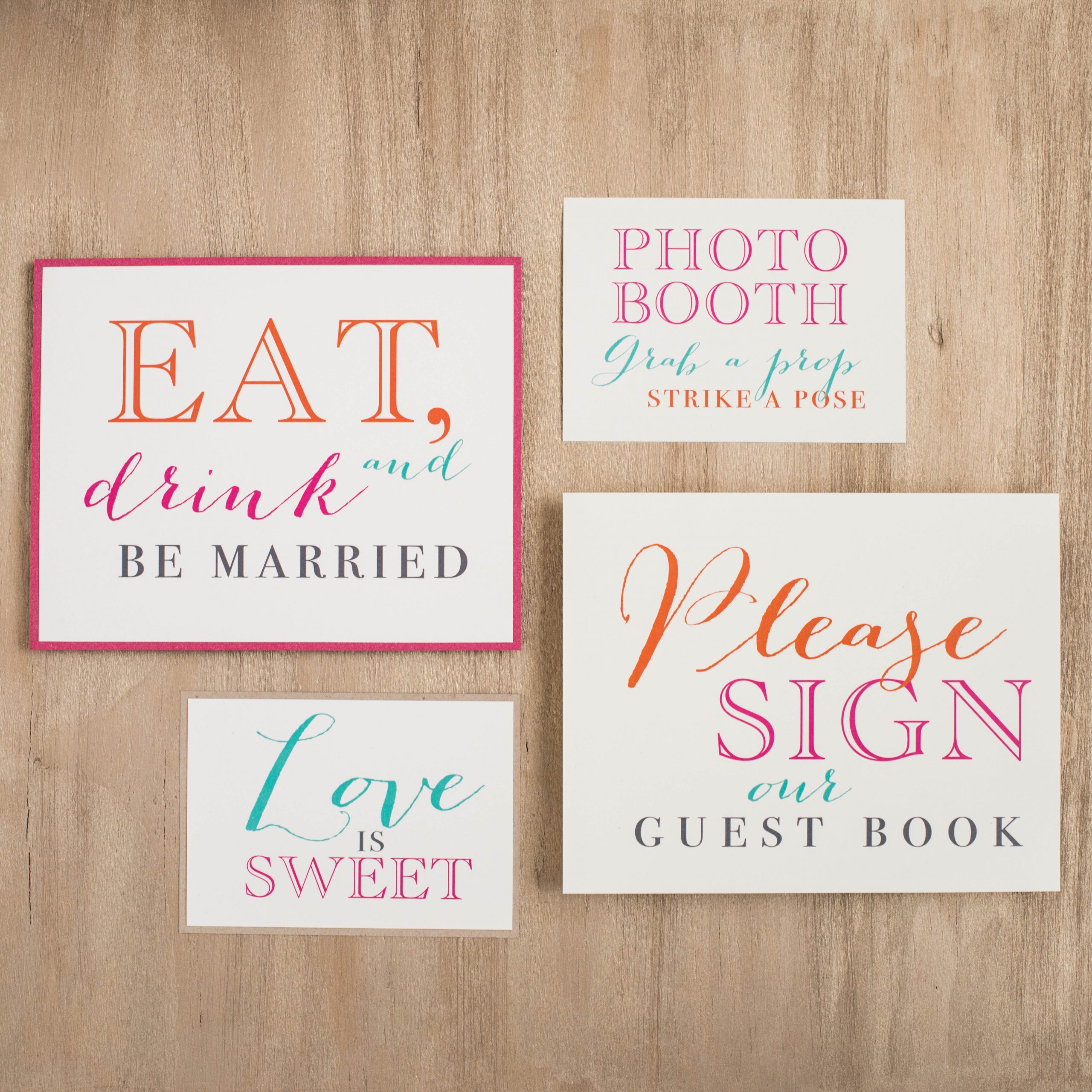 Destination Love Customizable Framed or Mounted Wedding Signs | Beacon Lane