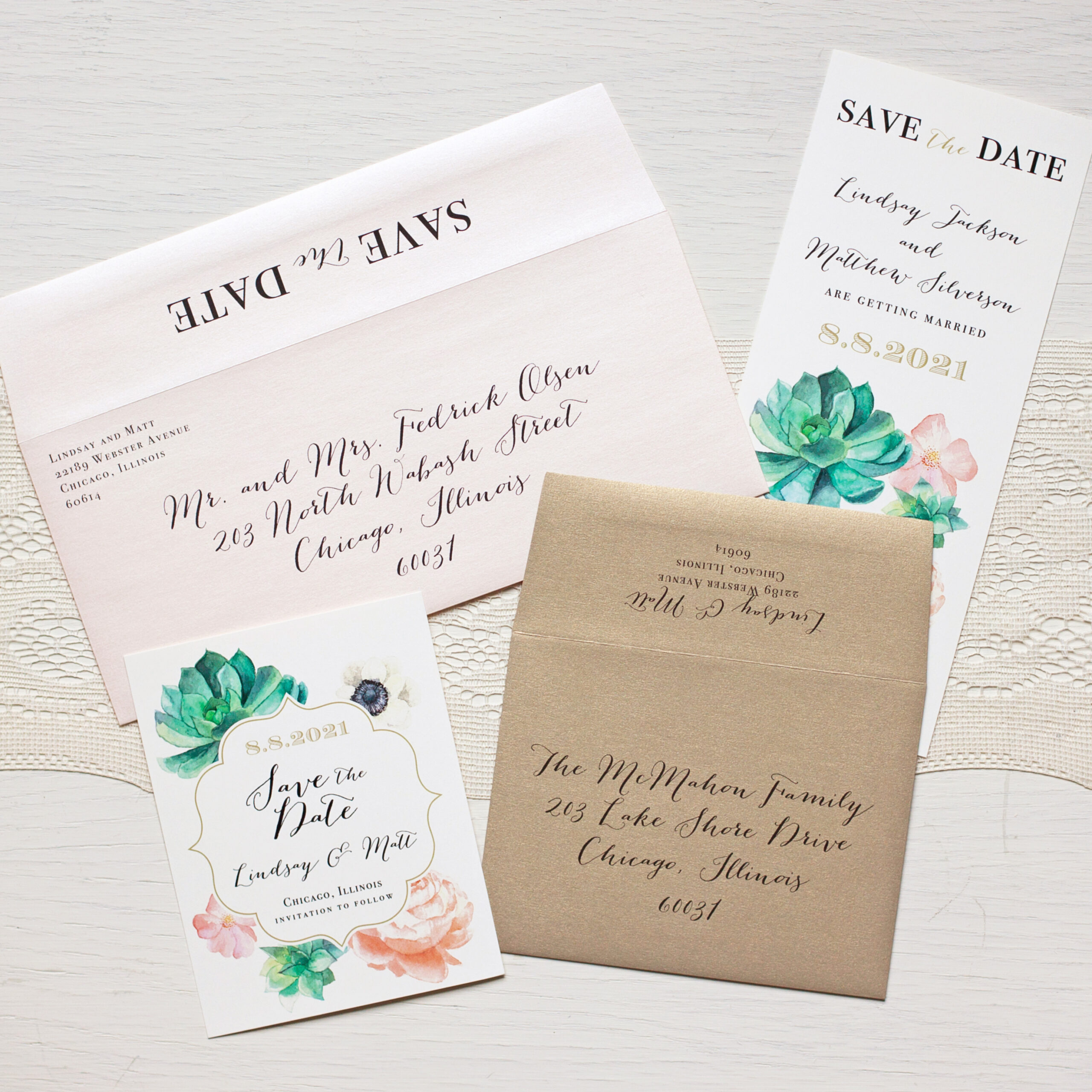 Succulent wedding invitations 60 photos - Astyledwedding.com