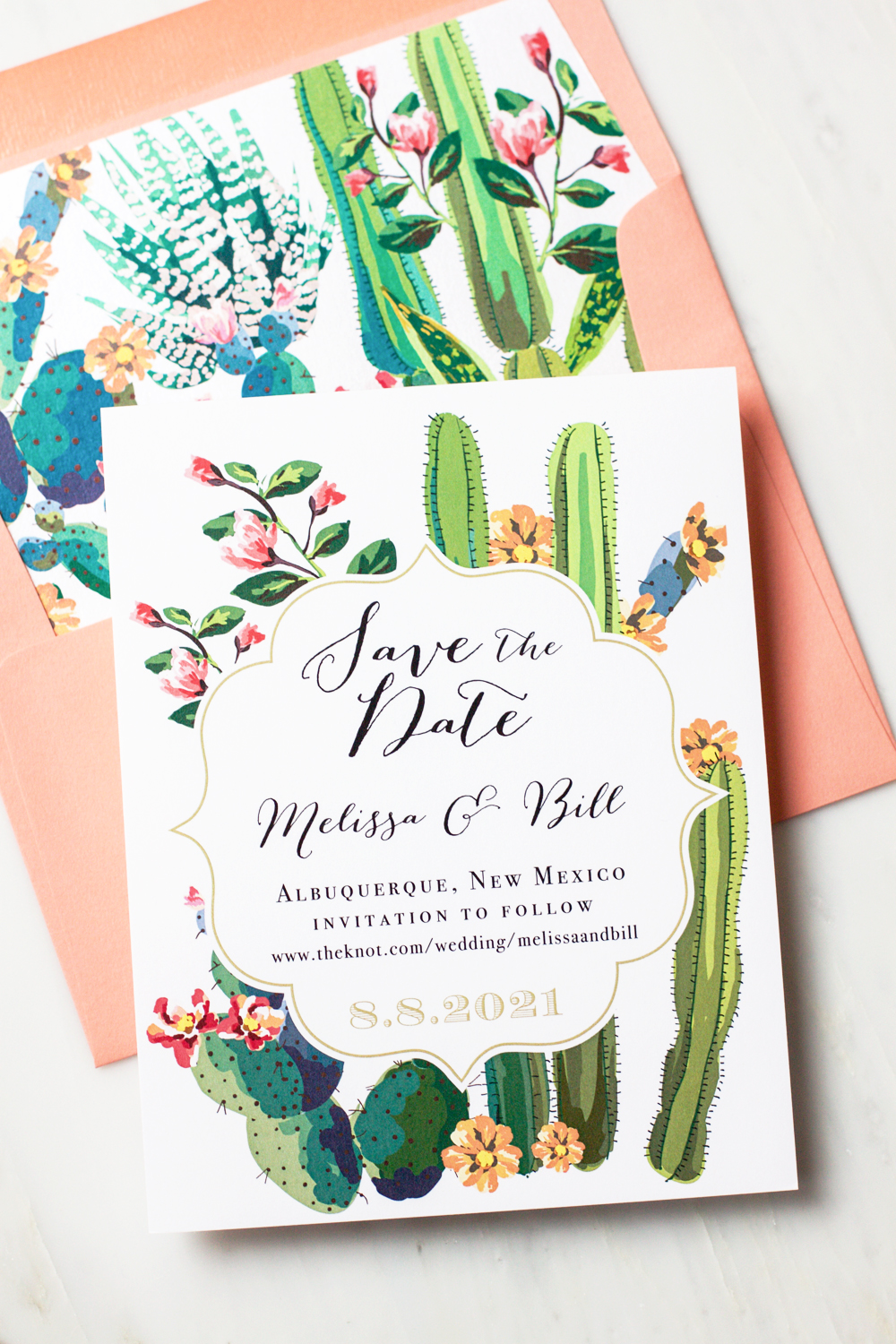 Wedding Invitation Desert Surprise Desert Love Save The Dates | Beacon