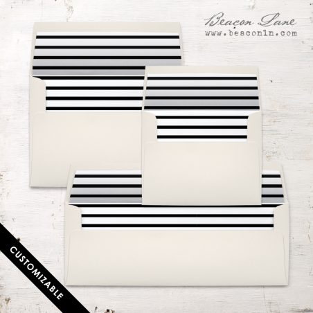 Horizontal Stripe Envelope Liner | Beacon Lane
