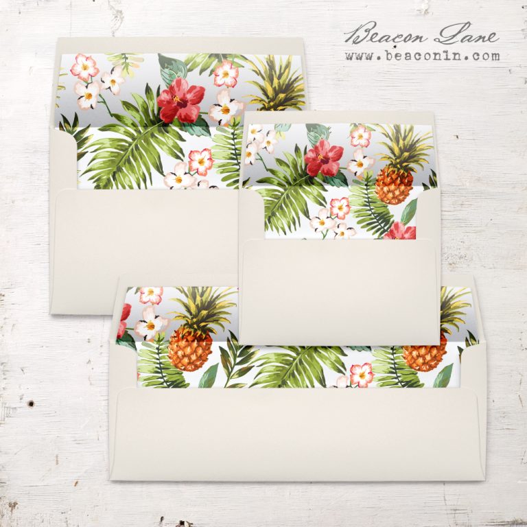 Pineapple Paradise Customizable Table Numbers | Beacon Lane