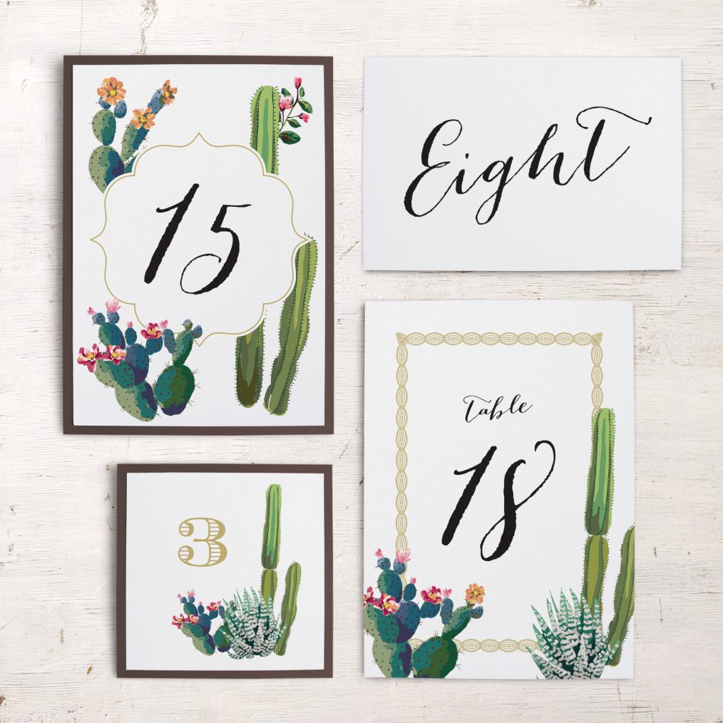 Desert Love Customizable Table Numbers | Beacon Lane