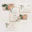 Ivory & Blush Wedding Invitations Customizable | Beacon Lane