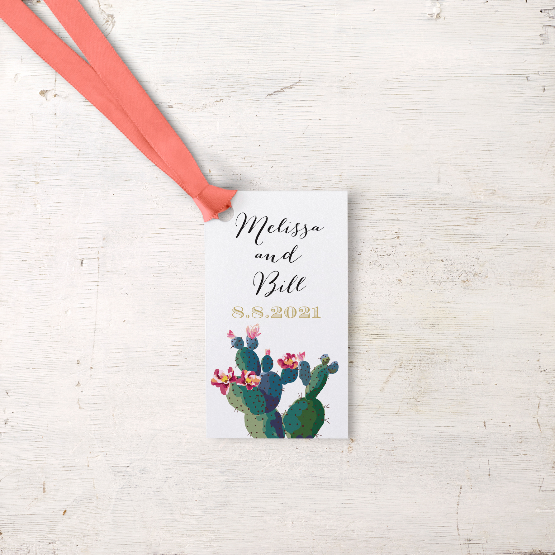 Desert Love Customizable Wedding Favor Tags | Beacon Lane
