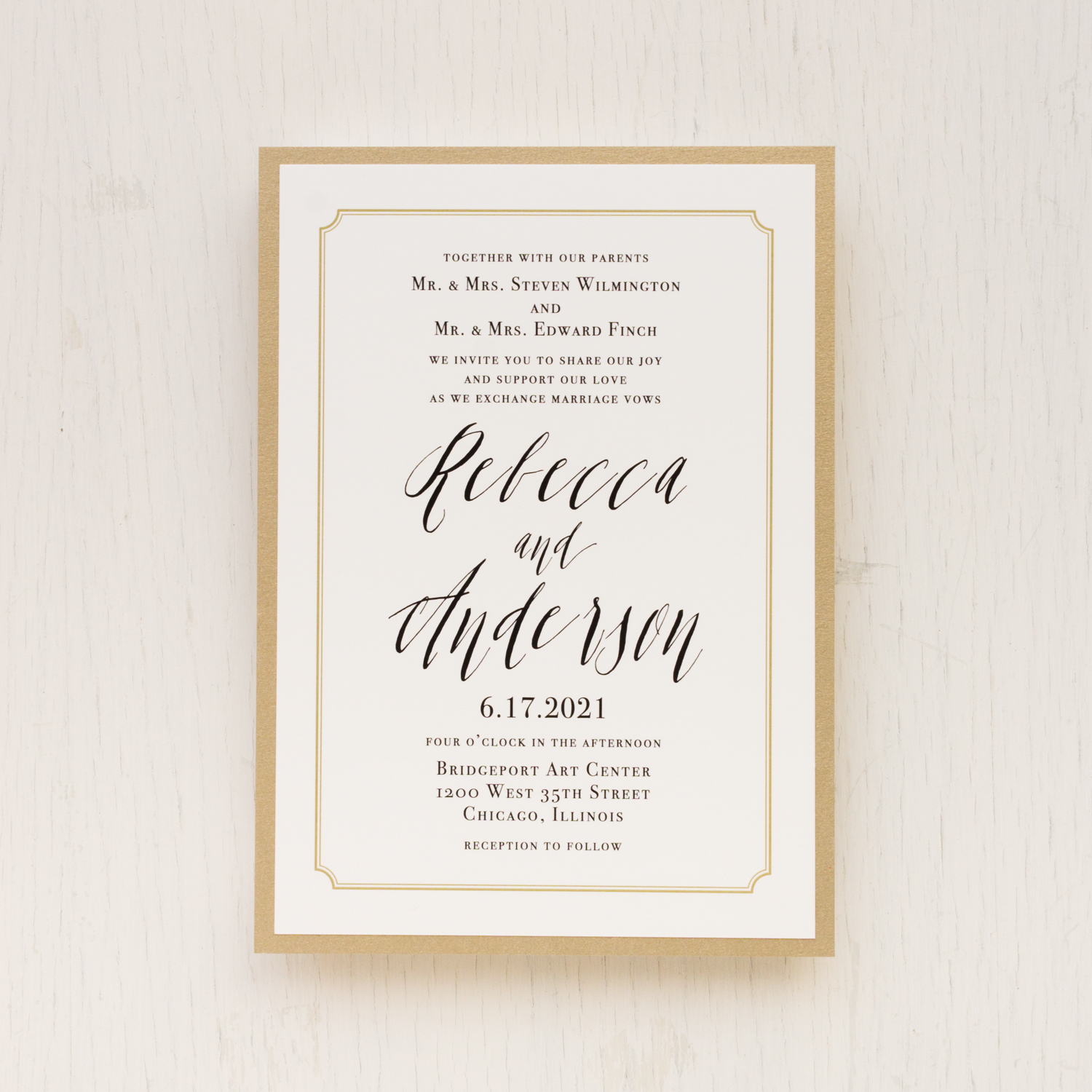 Elegant Simple Wedding Invitations | Beacon Lane