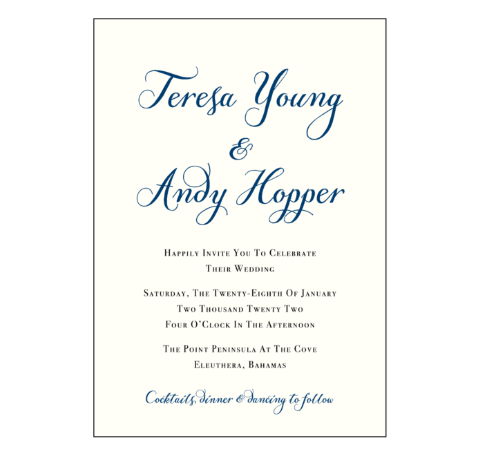Destination Wedding Invitation Wording | Beacon Lane