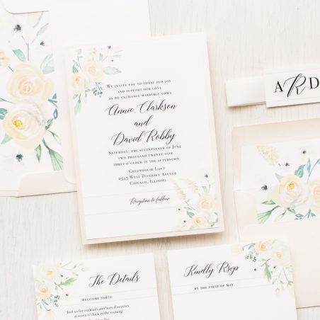 Ivory Wedding Invitations Wedding Invitations | Beacon Lane