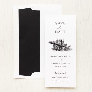 Brooklyn Bridge Wedding Invitations | Beacon Lane