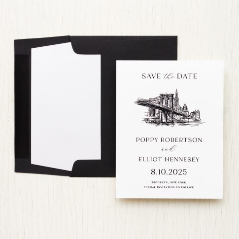 Brooklyn Bridge Wedding Invitations | Beacon Lane