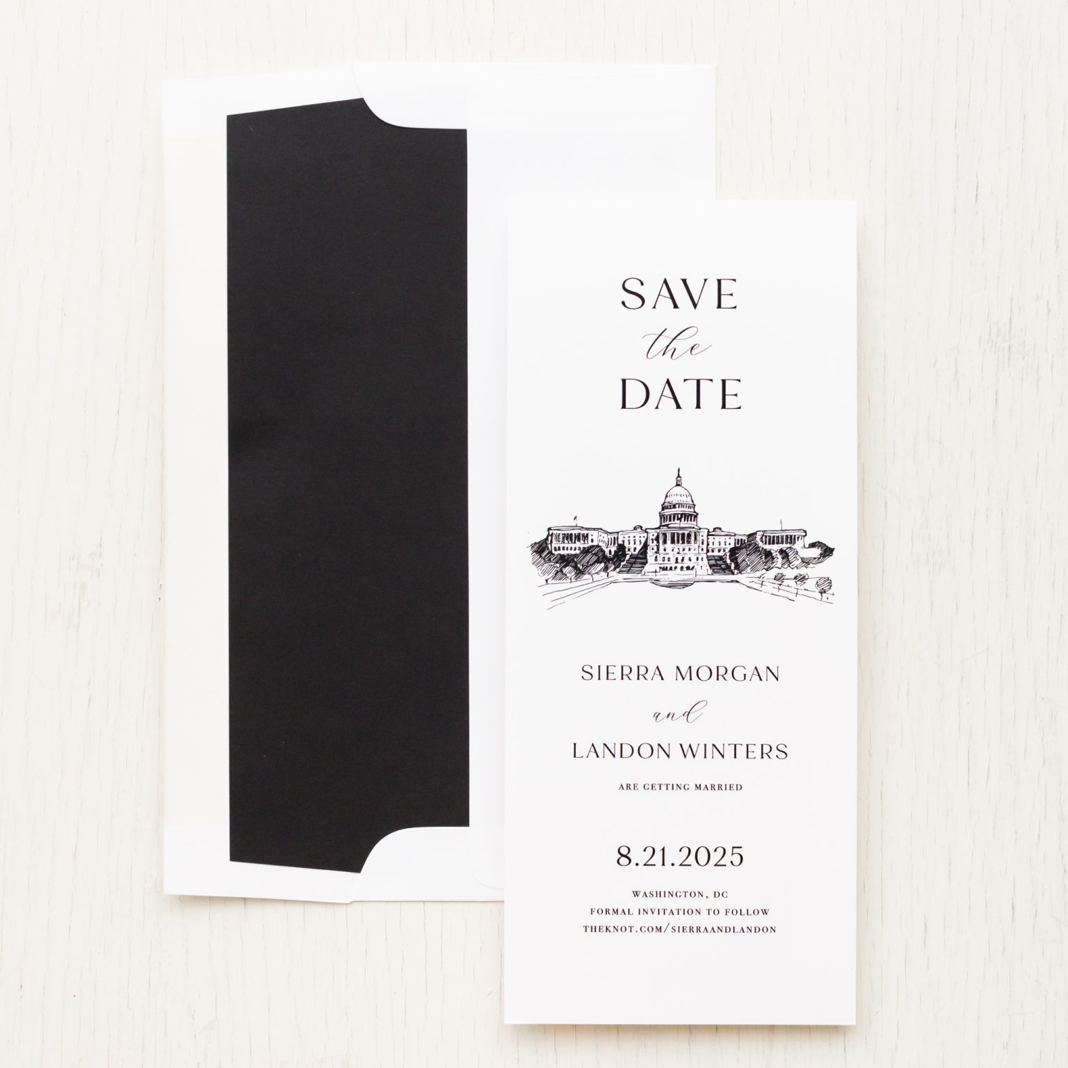 Washington DC Save the Dates | Beacon Lane