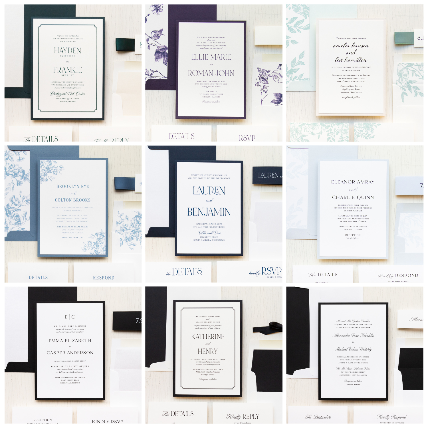 Wedding Invitations for 2025 | Beacon Lane Wedding Invitations